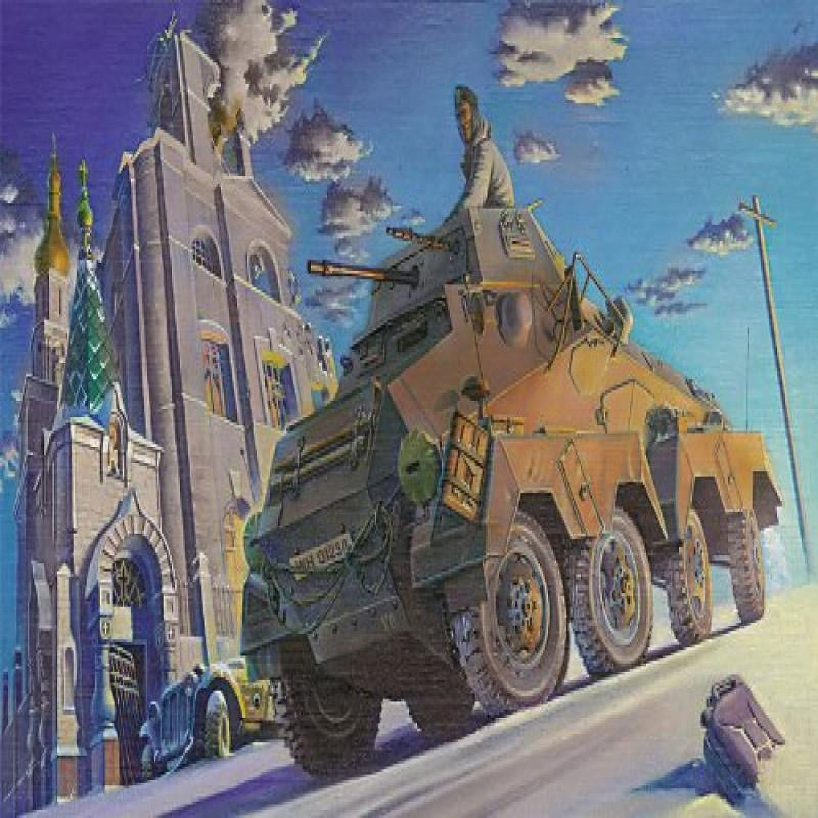 Roden SdKfz 231 Military Armored Car Model Kit - Walmart.com