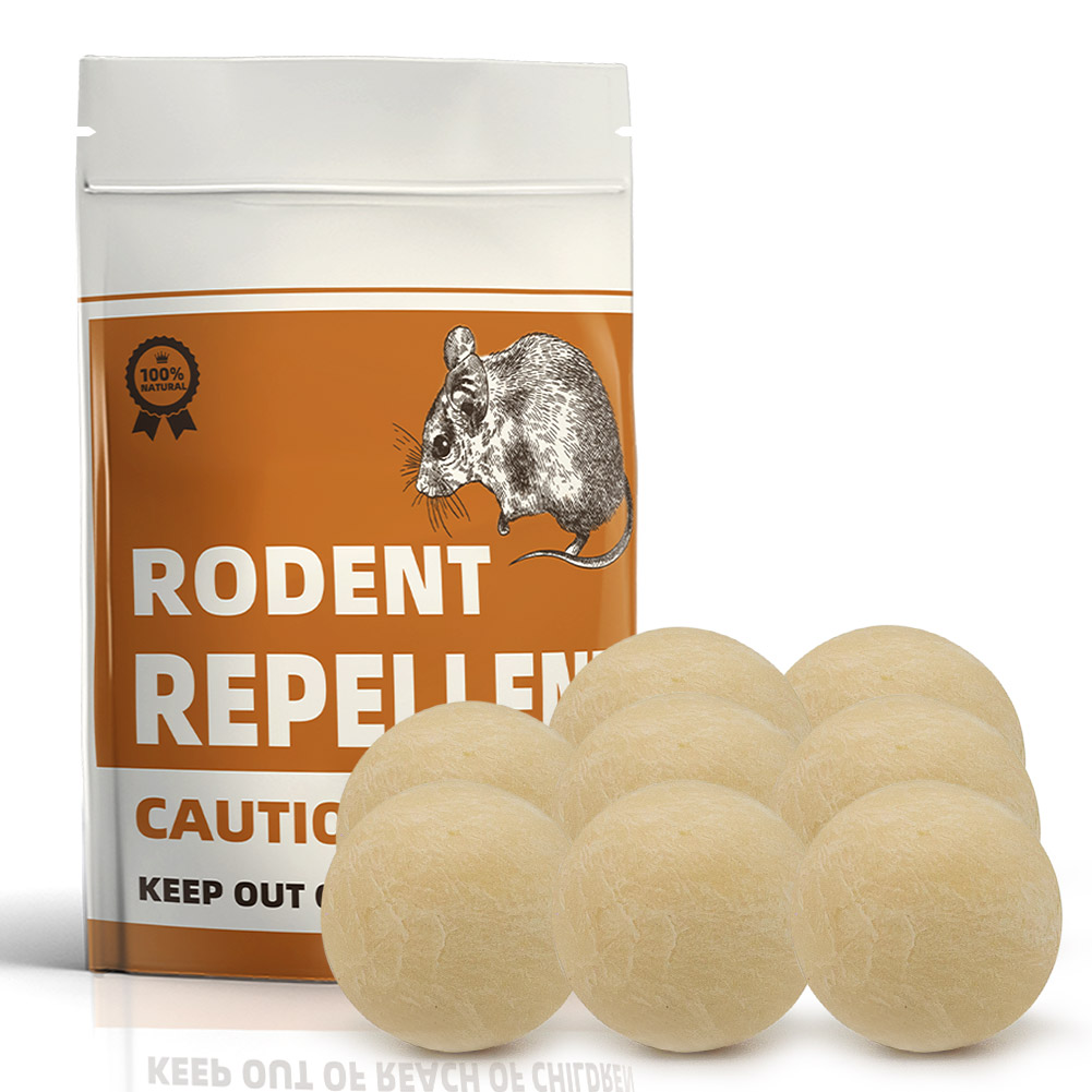 Rodent Deterrent Balls for Indoor & Outdoor Use -Scent-Based Barrier ...