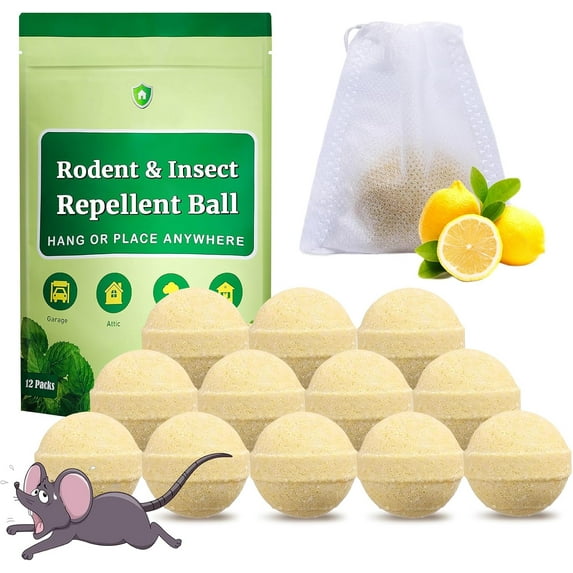 Rodent and Insect lent Balls, Rats and Squirrel lent for Indoor and ...