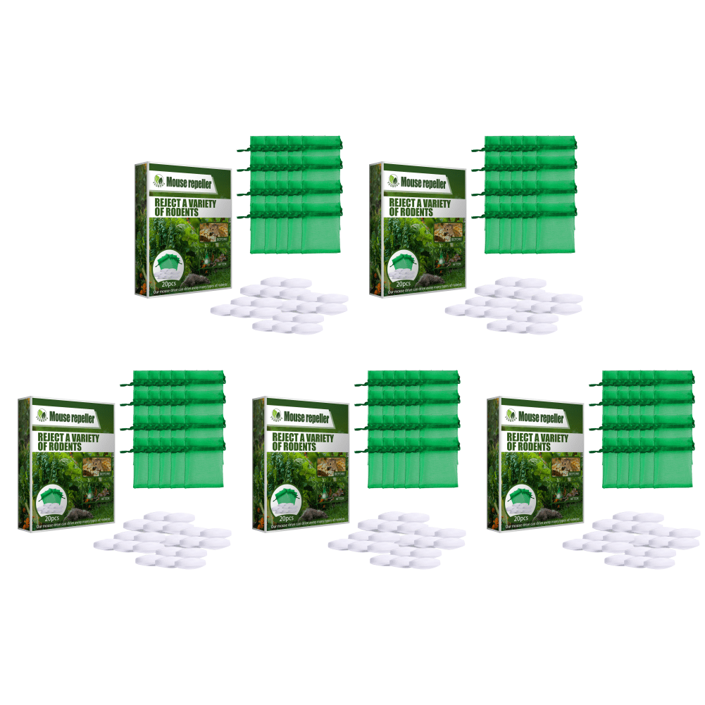 Rodent Repellent 20Pcs Per Box, Mice Repellent Indoor/Outdoor, Mouse ...