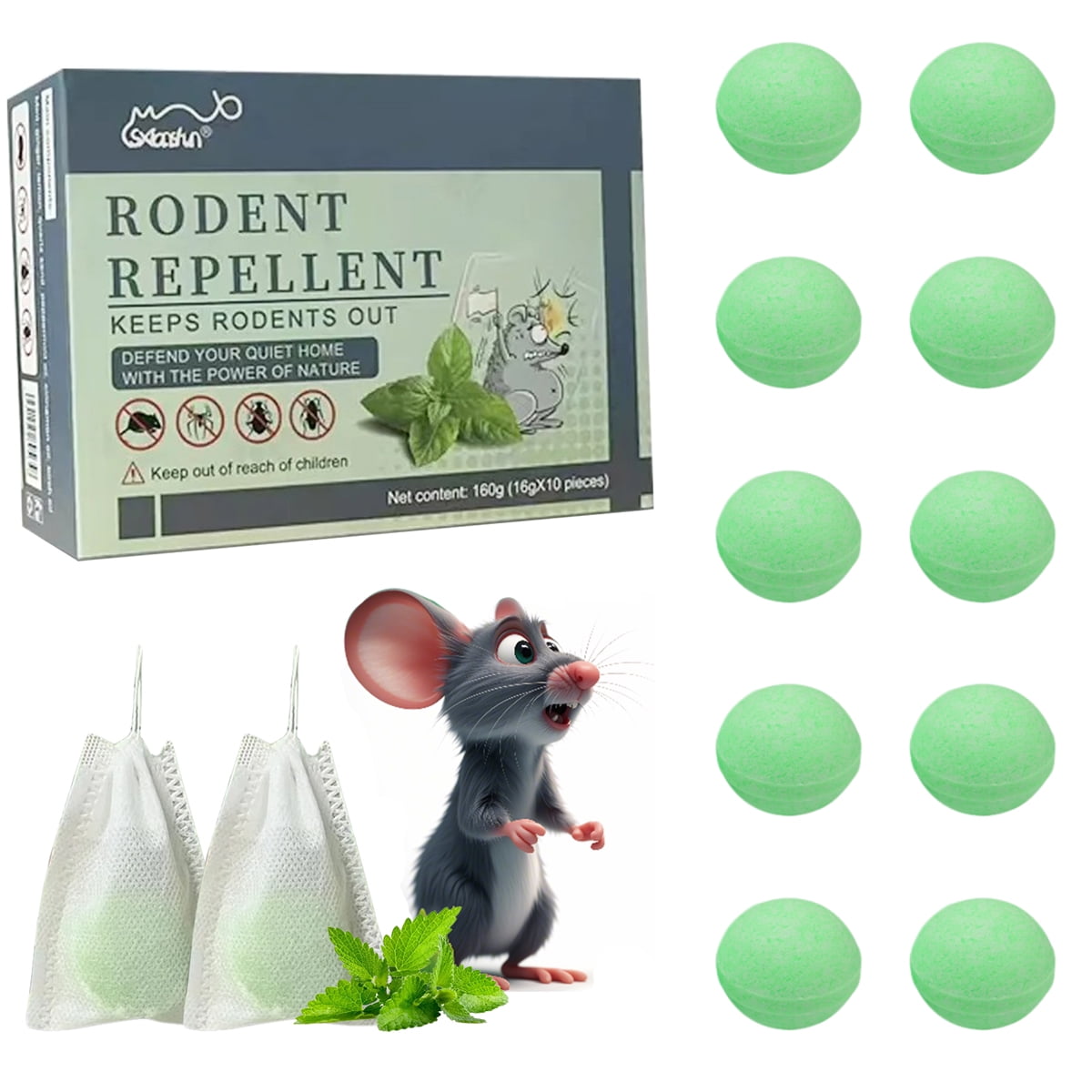 Rodent Repellent, Mice Repellents, Rat Repellent for House, Mouse ...