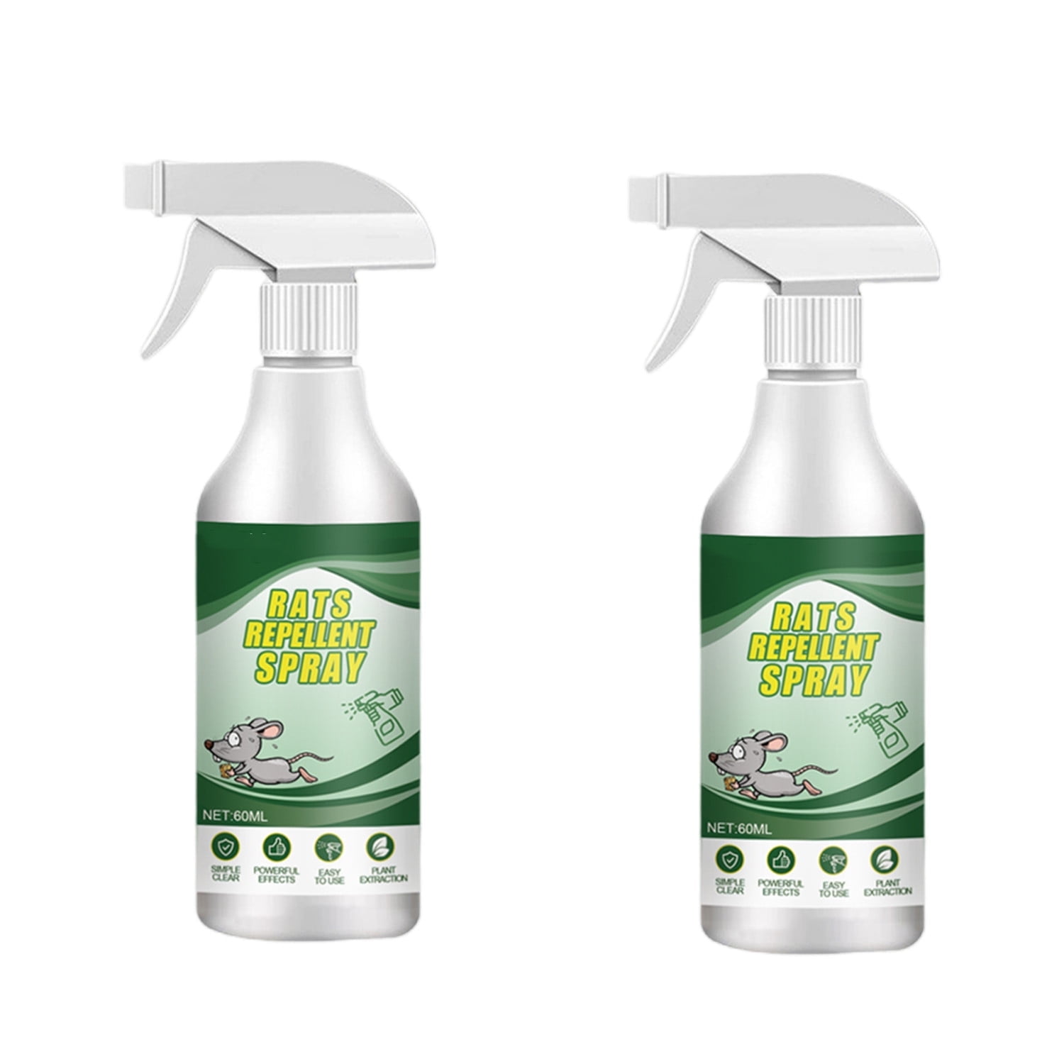 Rodent Repellent Peppermint Oil Spray-2.02 oz, 2 Count - Walmart.com