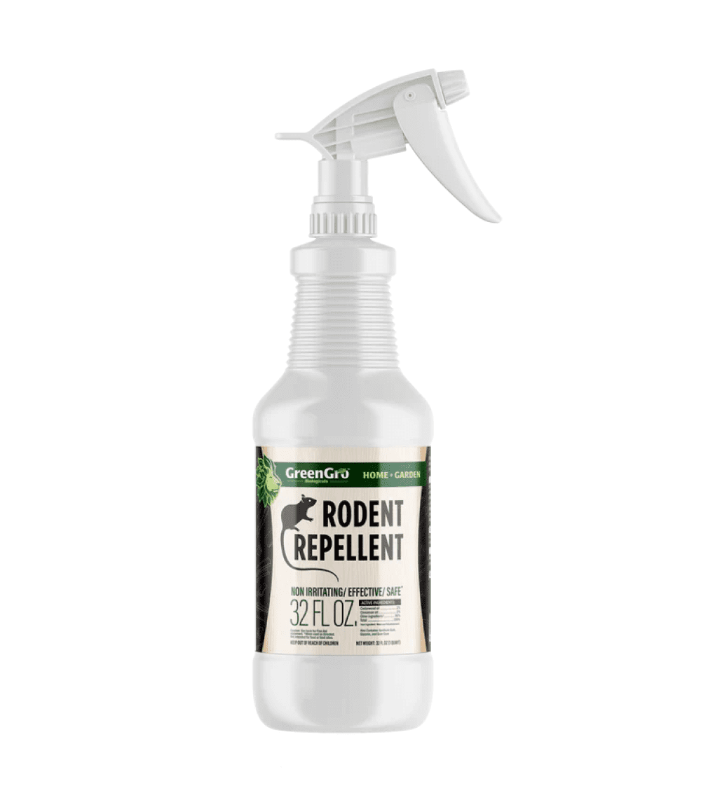 Rodent Repellent Spray - 16 fl oz Bottle by GreenGro Biologicals ...