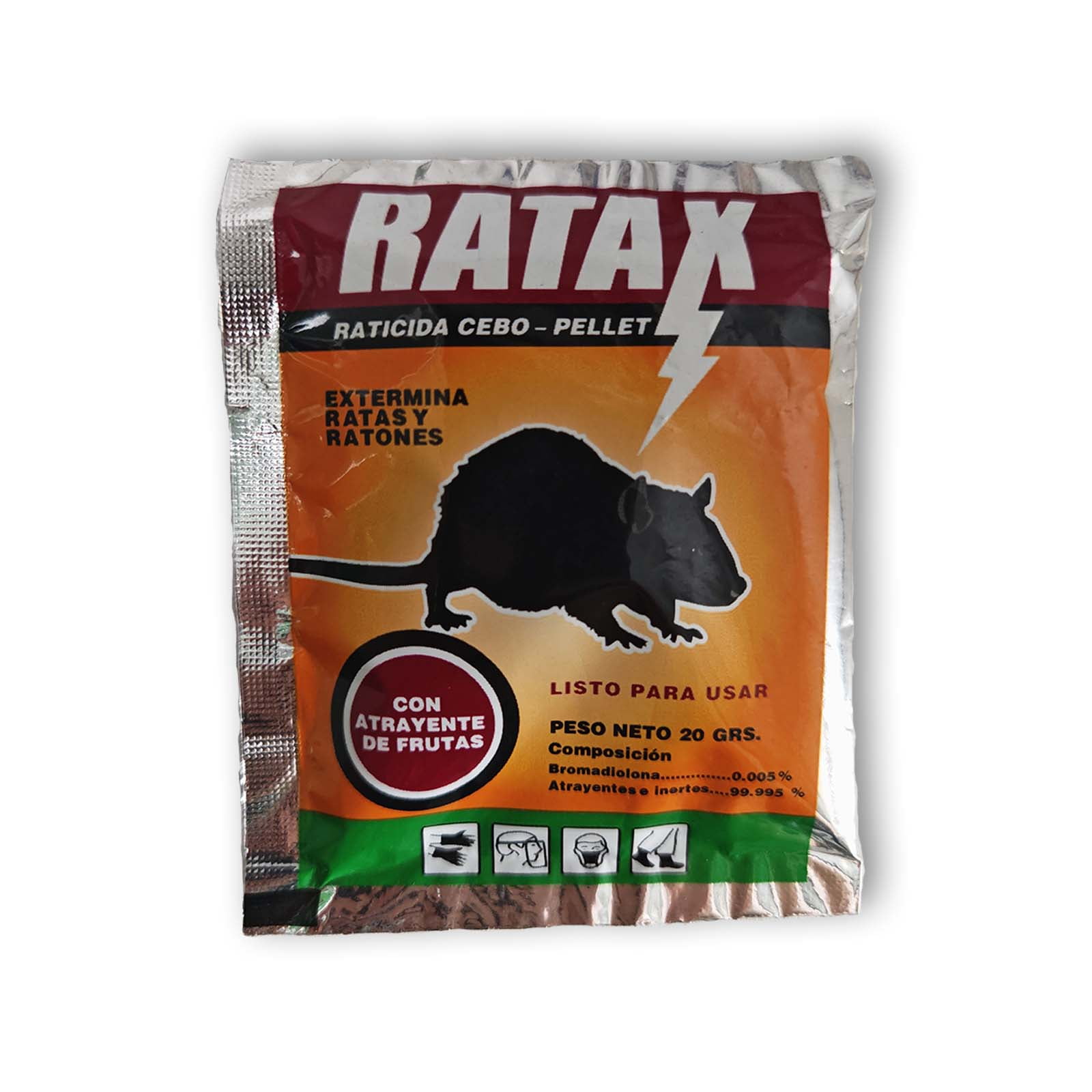 Rodenticide, eliminate rats, catch all rats, big or smal,5 packs ...
