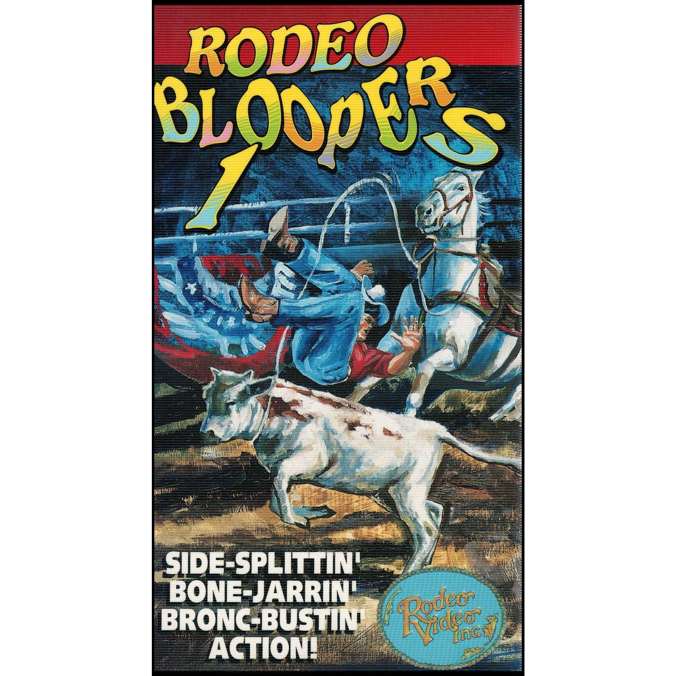 Rodeo Bloopers 1 (VHS Tape) - Walmart.com