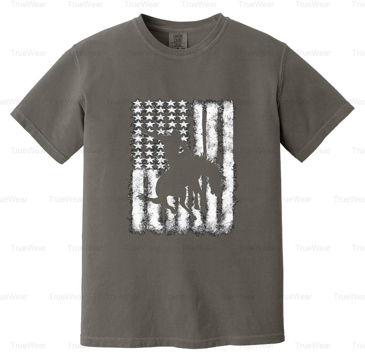 Rodeo, Bucking Bronc Riding, Distressed, Grunge, Cowboy, Western, Bull ...