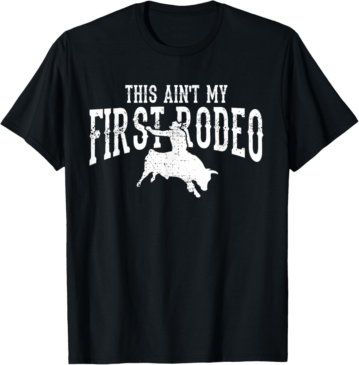 Rodeo Cowboy Gift Bull Riding T-Shirt - Walmart.com