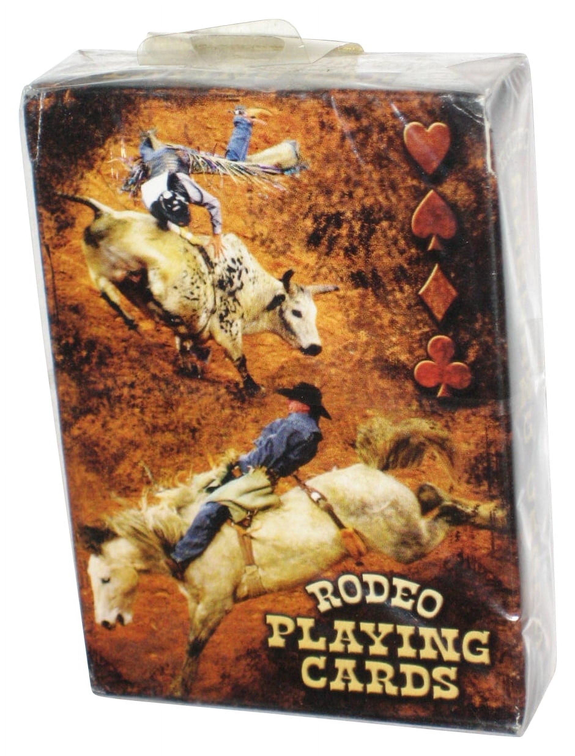 Rodeo Cowboy Riding Cartamundi Playing Cards - Walmart.com