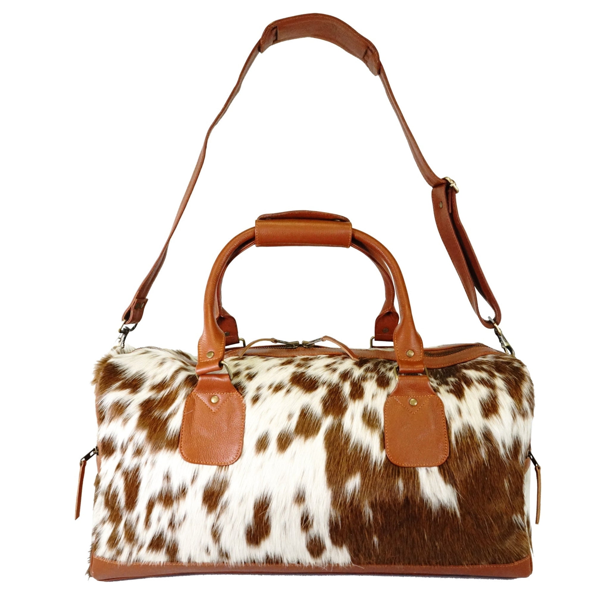 Rodeo Cowhide Rugs Cowhide Duffel Bag - Walmart.com