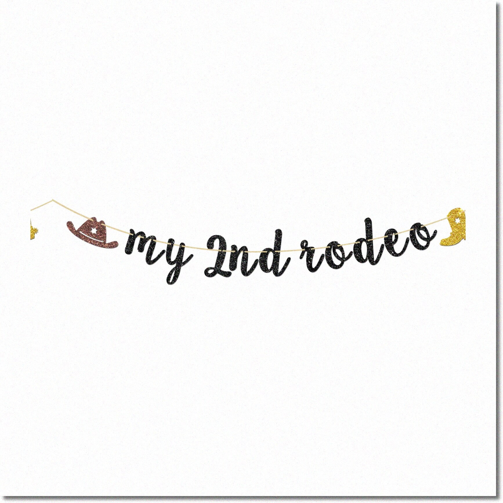 Rodeo Fiesta: Mexican Theme 2nd Birthday Party Banner - Western Cowboy ...