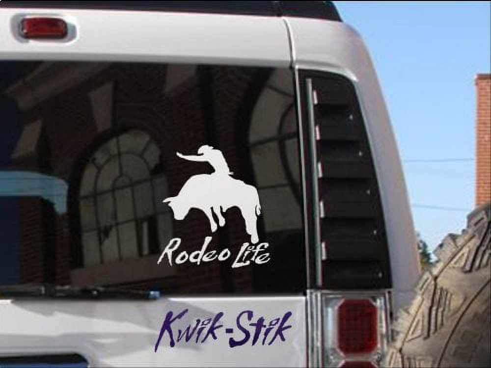 Rodeo Life sticker decal bullriding cowboy window truck boots lasso ...