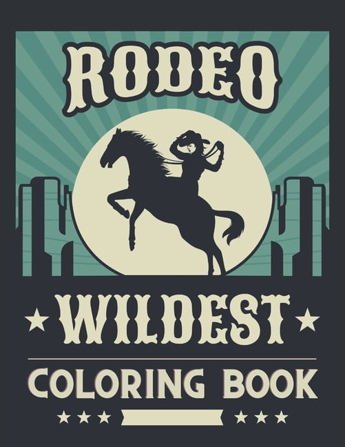 Bronc Riding Coloring Pages