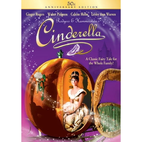 Rodgers & Hammerstein's Cinderella 50th Anniversary DVD - Walmart.com