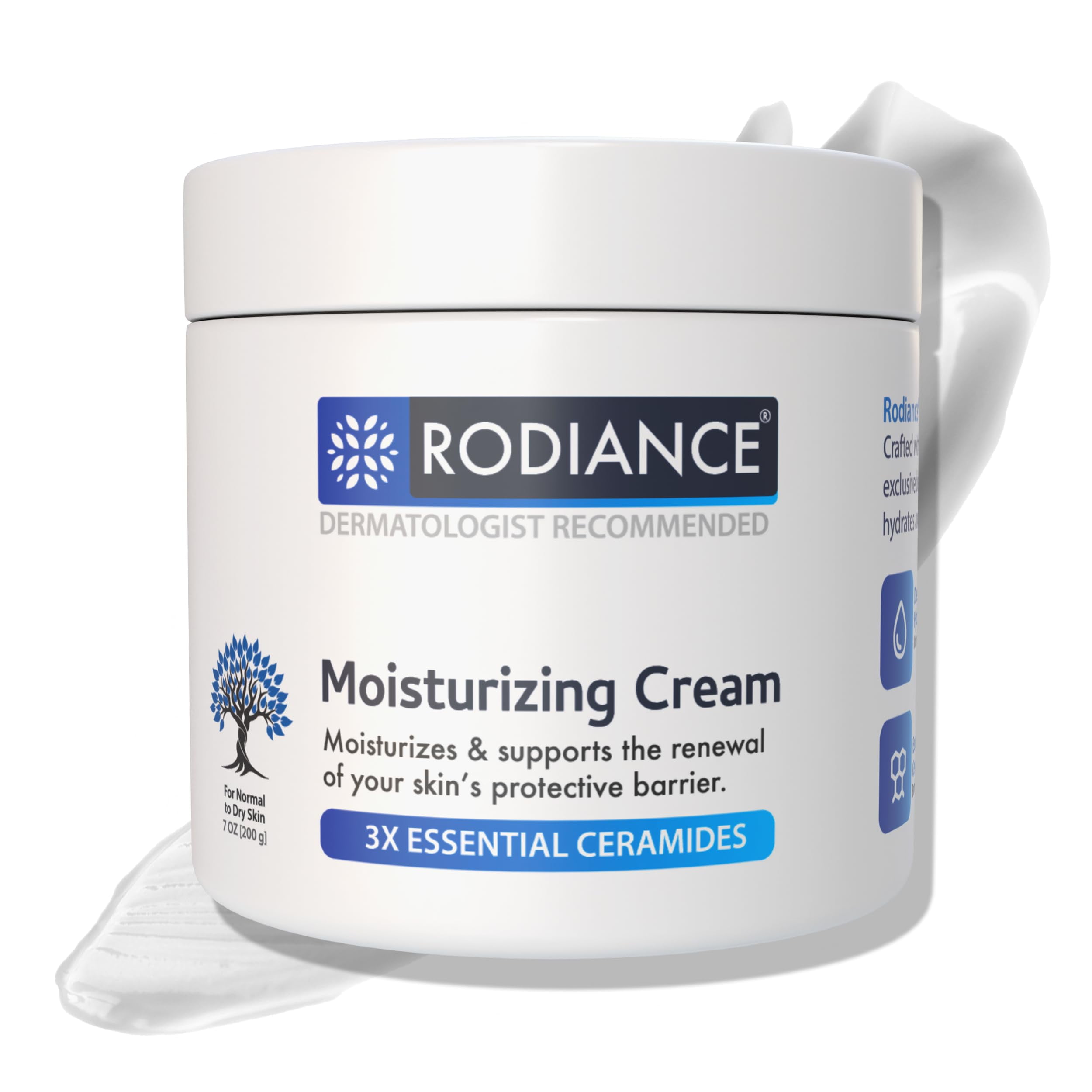 Rodiance Hydrating Moisturizer | SBF3 Body & Facial Cream for Dry Skin ...
