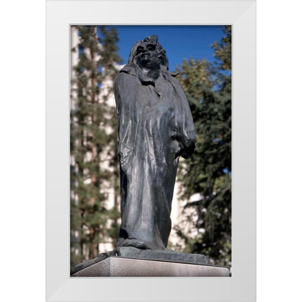 Rodin, Auguste 10x14 White Modern Wood Framed Museum Art Print Titled ...