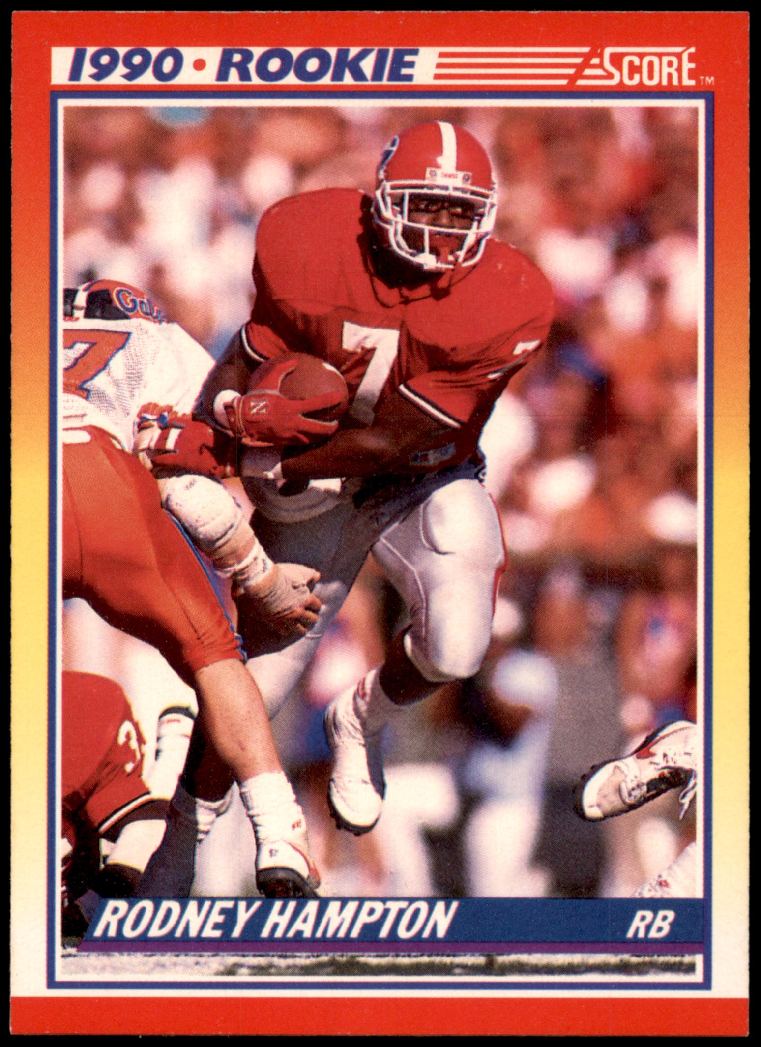 Rodney Hampton #307 1990 Score - Walmart.com