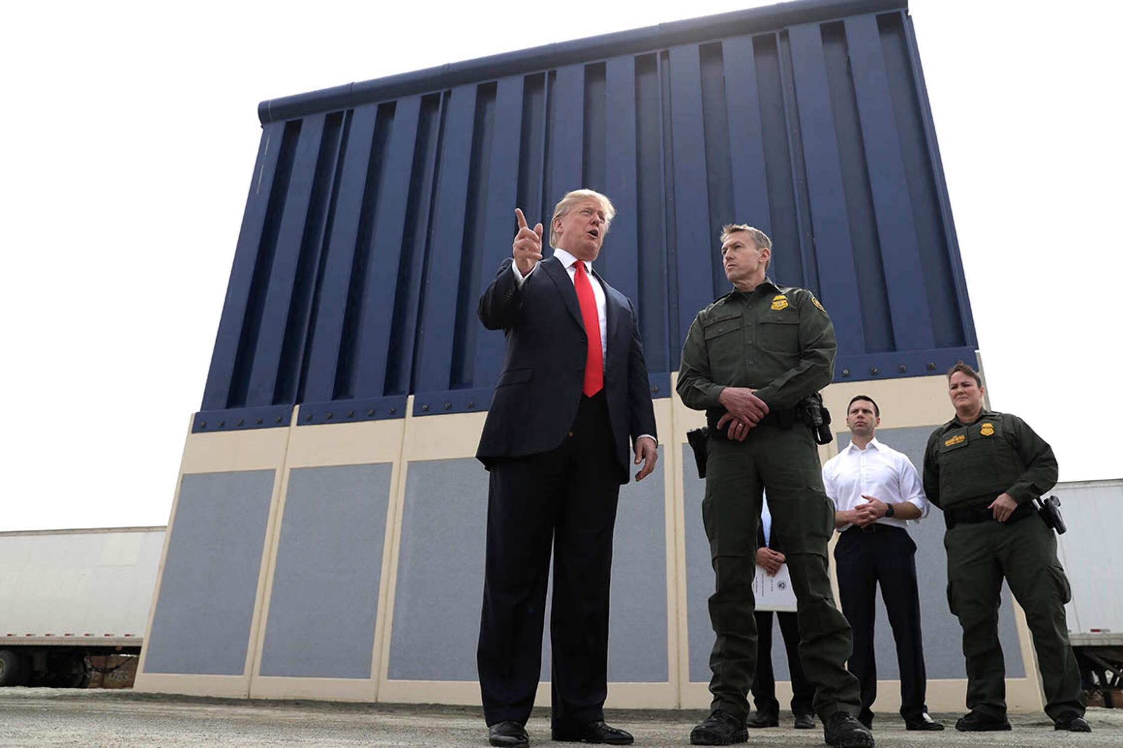 Rodney Scott Trump Border GLOSSY POSTER PICTURE PHOTO PRINT BANNER ...