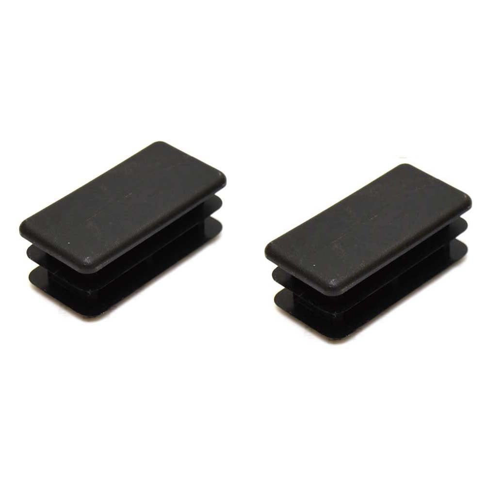 Rodon Boat Ladder Plugs P-32-U-64 | 2 x 1 x 3/4 Inch Black (Pair ...