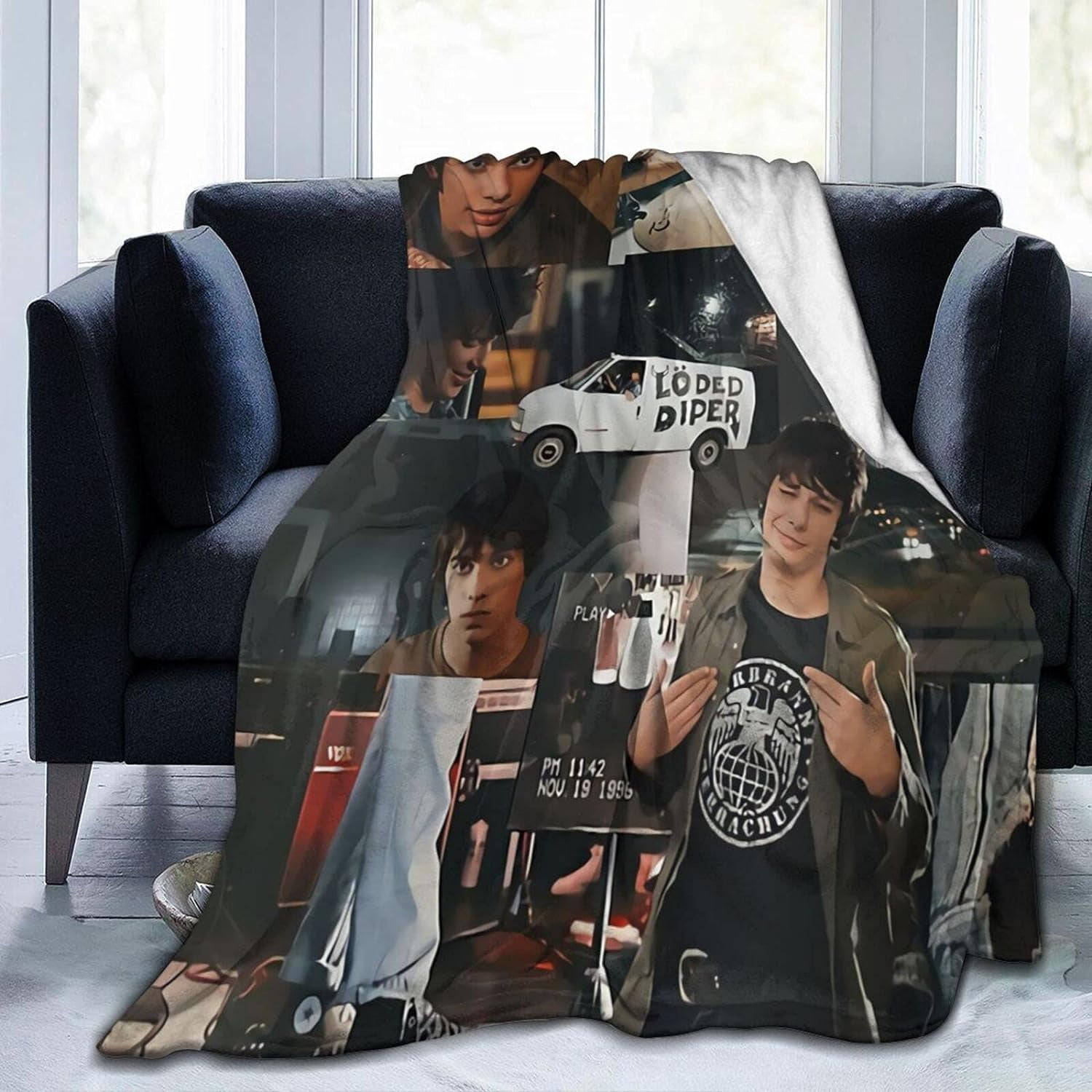 Rodrick Heffley Collage Soft and Comfortable Warm Fleece Blanket for ...