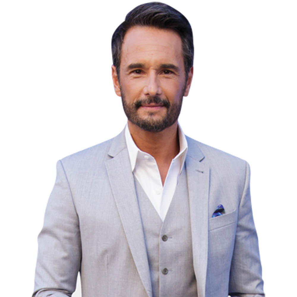 Rodrigo Santoro (Grey Suit) Half Body Buddy Cutout - Walmart.com