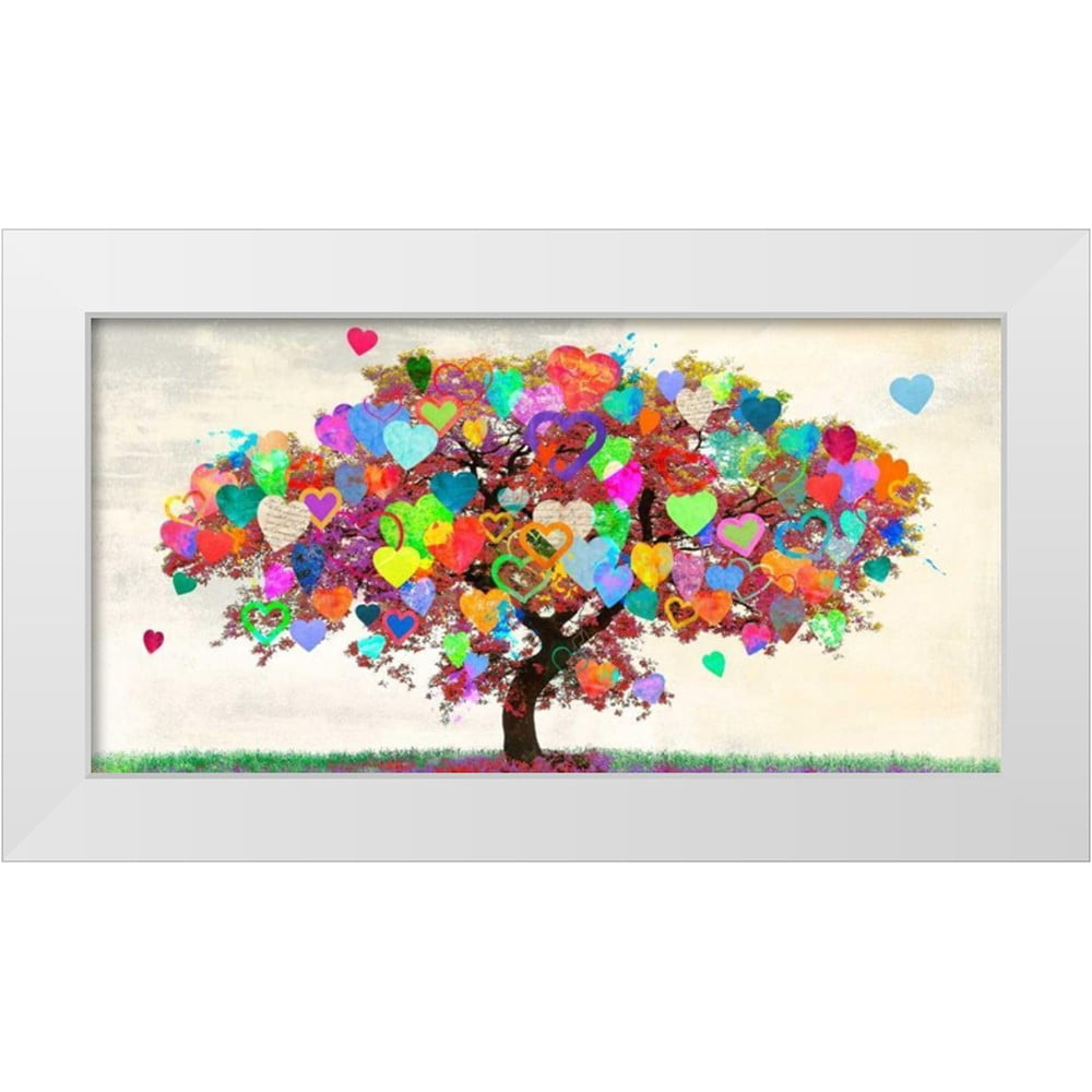 Rodrigues, Malia 18x11 White Modern Wood Framed Museum Art Print Titled ...