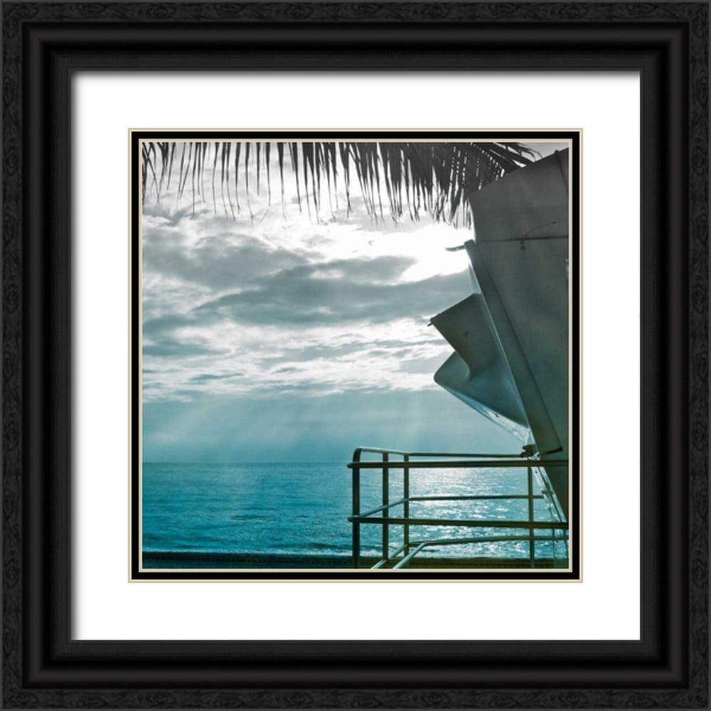 Rodriguez, Jairo 20x20 Black Ornate Wood Framed with Double Matting ...