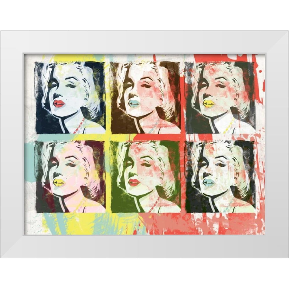 Rodriquez Jr, Enrique 14x12 White Modern Wood Framed Museum Art Print ...
