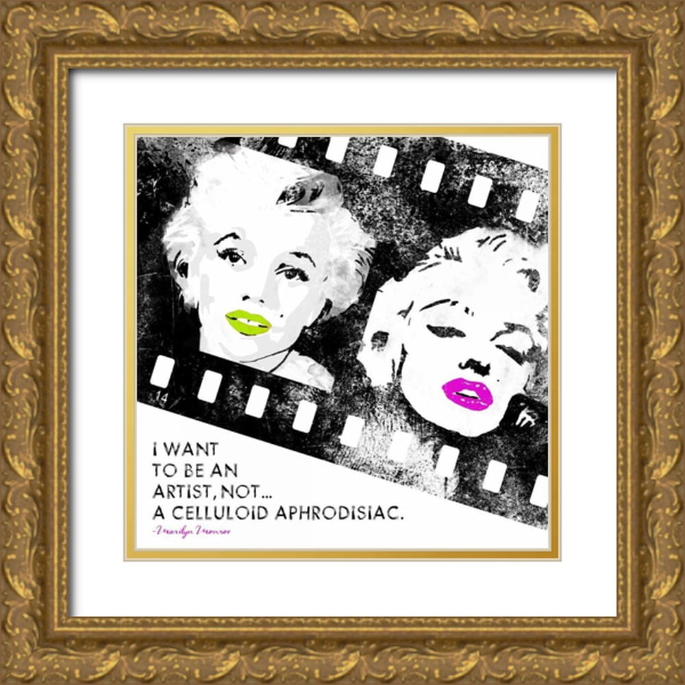 Rodriquez Jr, Enrique 20x20 Gold Ornate Wood Framed with Double Matting ...