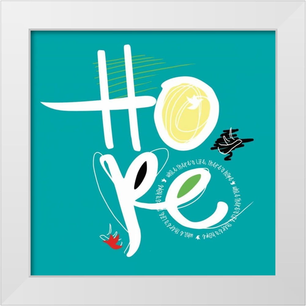 Rodriquez Jr, Enrique 20x20 White Modern Wood Framed Museum Art Print ...