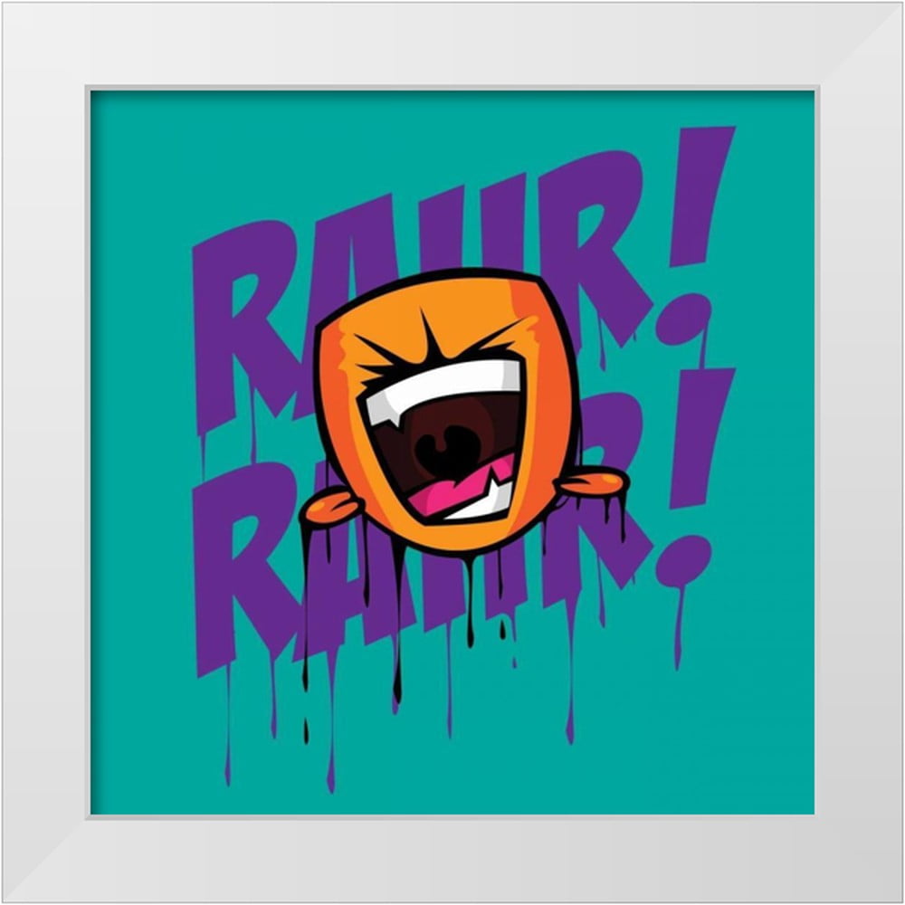 Rodriquez Jr, Enrique 20x20 White Modern Wood Framed Museum Art Print ...
