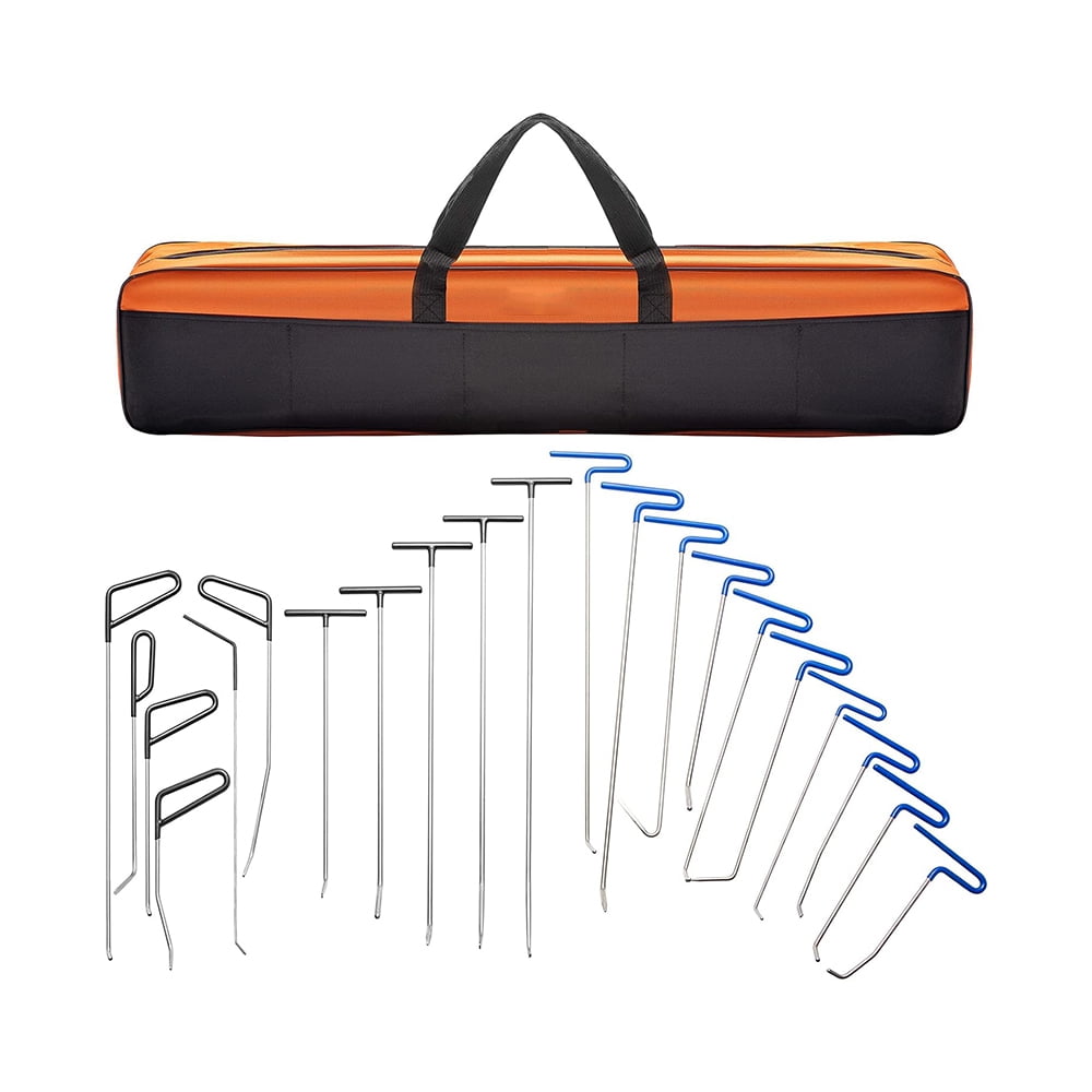 Rods Dent Repair Kit, 21 Pcs Paintless Dent Repair Rods, Stainless ...