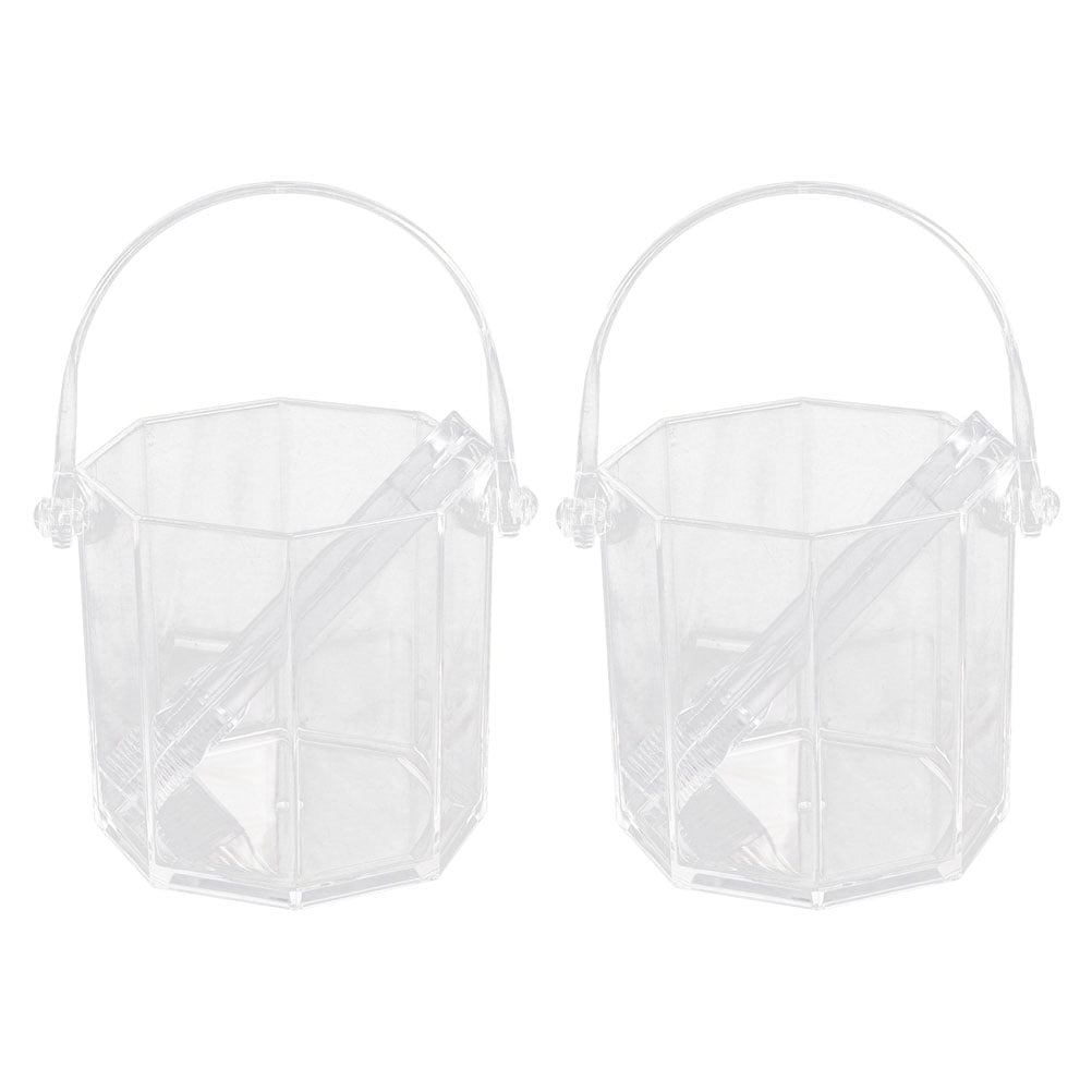 HONMEET Outdoor Picnic Supplies Ice Bucket Ice Tong 2 Sets For Beverage ...