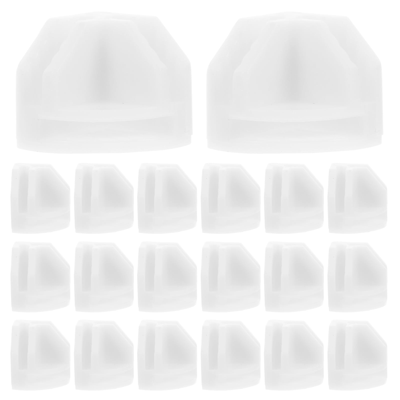 HONMEET Home Use Diy Connector White 20Pcs - Walmart.com