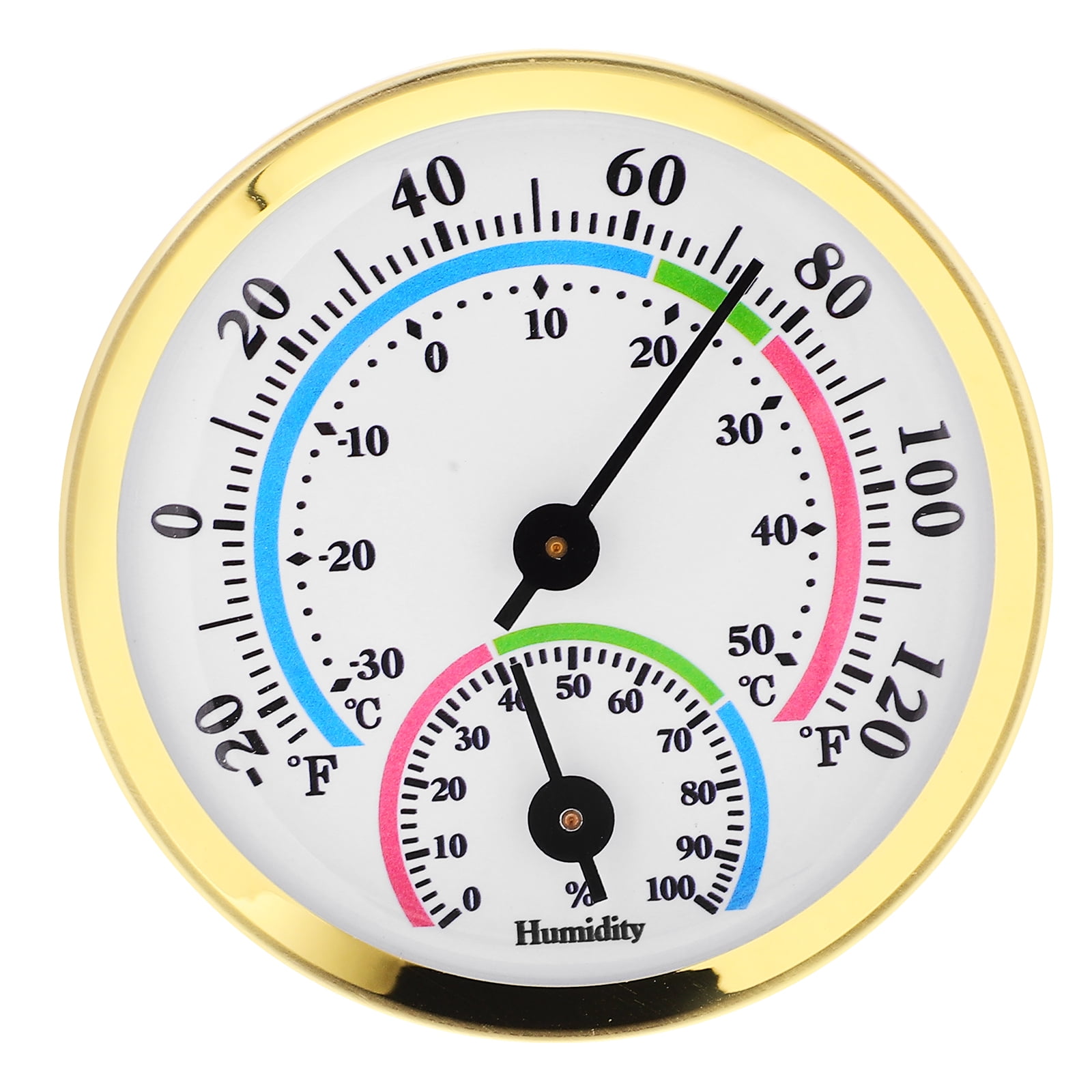 Rodshake Mini Thermometer Hygrometer with Plastic Lens and Aluminum ...