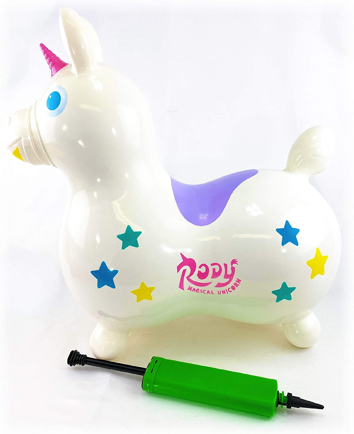 Gymnic Rody Unicorn Inflatable Bouncer, Matty's Toy Stop Exclusive ...