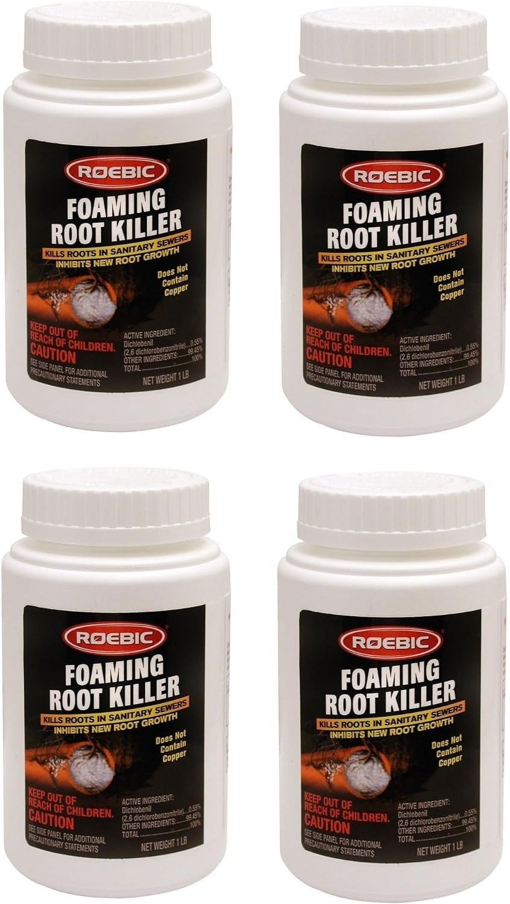 Roebic FRK Foaming Root Killer, 1-Pound 4, 1 lb - Walmart Business Supplies