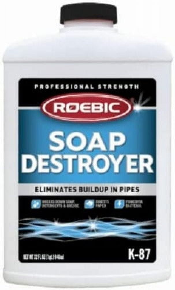 Roebic K-87SD-Q4 32oz SGP Soap Grease & Paper Digester Drain Septic ...