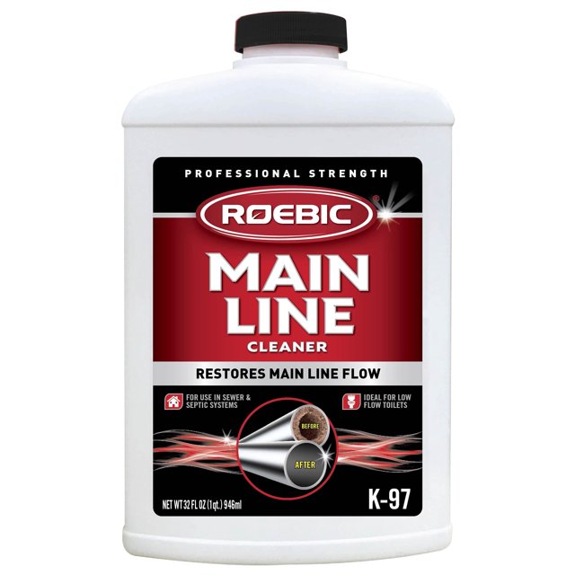 Roebic K-97 Main Line Cleaner: Exclusive Bacteria Digests Paper, Fats ...