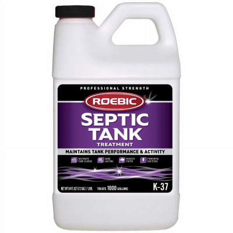 Roebic Laboratories Septic Tank Treatment, 64 oz, Enzymes, Waste ...