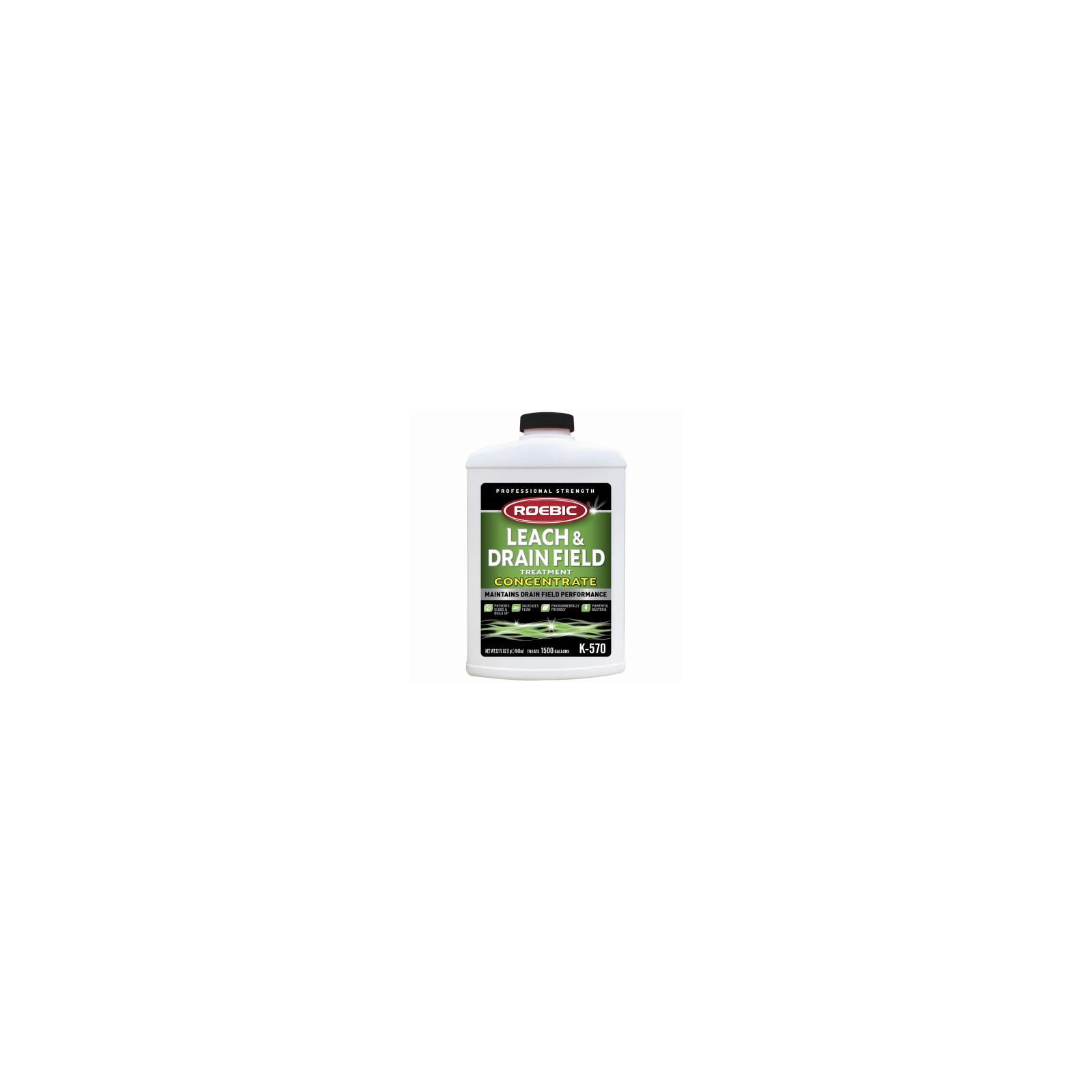 Roebic K-570 Concentrated Septic Tank Treatment, 1 Qt, Safe for Pipes ...