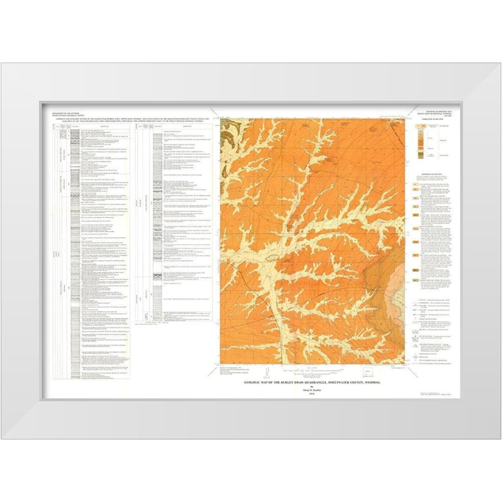 Roehler 18x14 White Modern Wood Framed Museum Art Print Titled - Burley ...