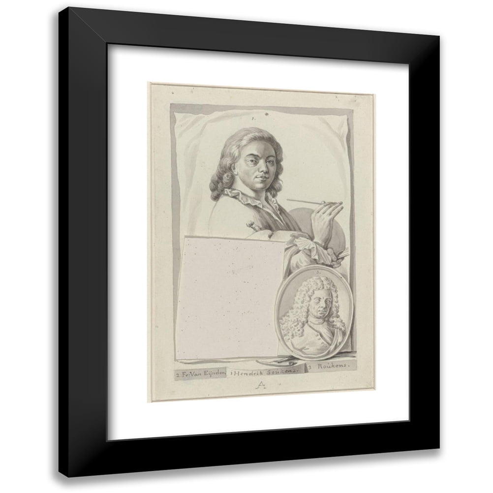 Roeland van Eynden 11x14 Black Modern Framed Museum Art Print Titled ...