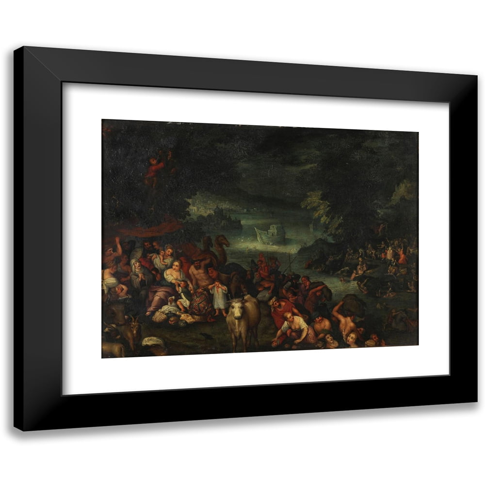 Roelandt Savery 14x12 Black Modern Framed Museum Art Print Titled - The ...
