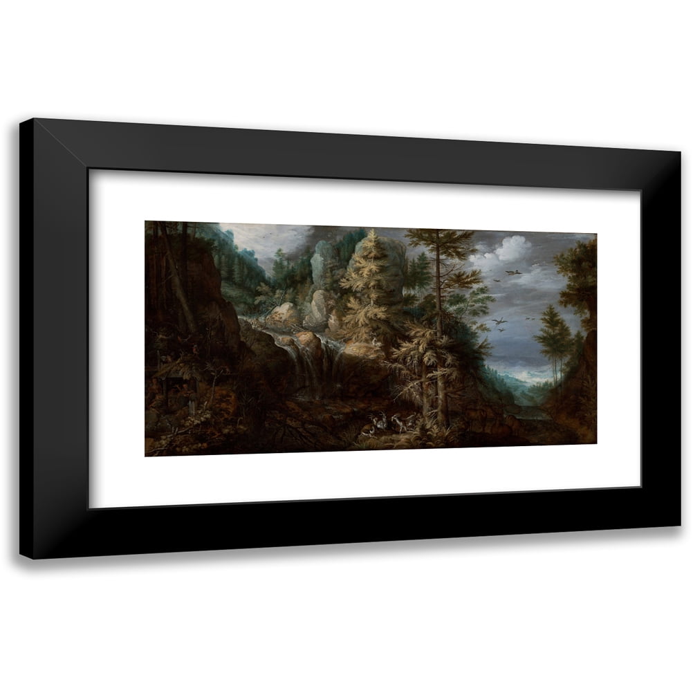 Roelant Savery 18x11 Black Modern Framed Museum Art Print Titled ...