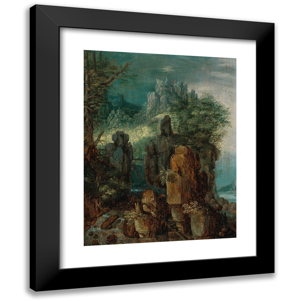 Roelant Savery 19x24 Black Modern Framed Museum Art Print Titled - A ...