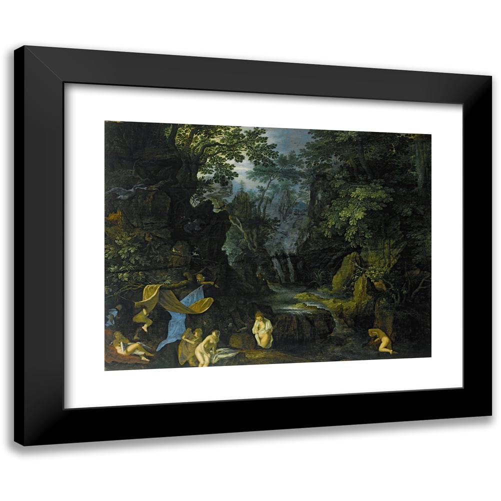 Roelant Savery 24x19 Black Modern Framed Museum Art Print Titled - A ...