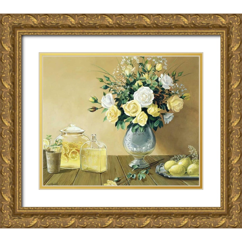 Roelofs, Wouter 14x12 Gold Ornate Wood Framed with Double Matting ...