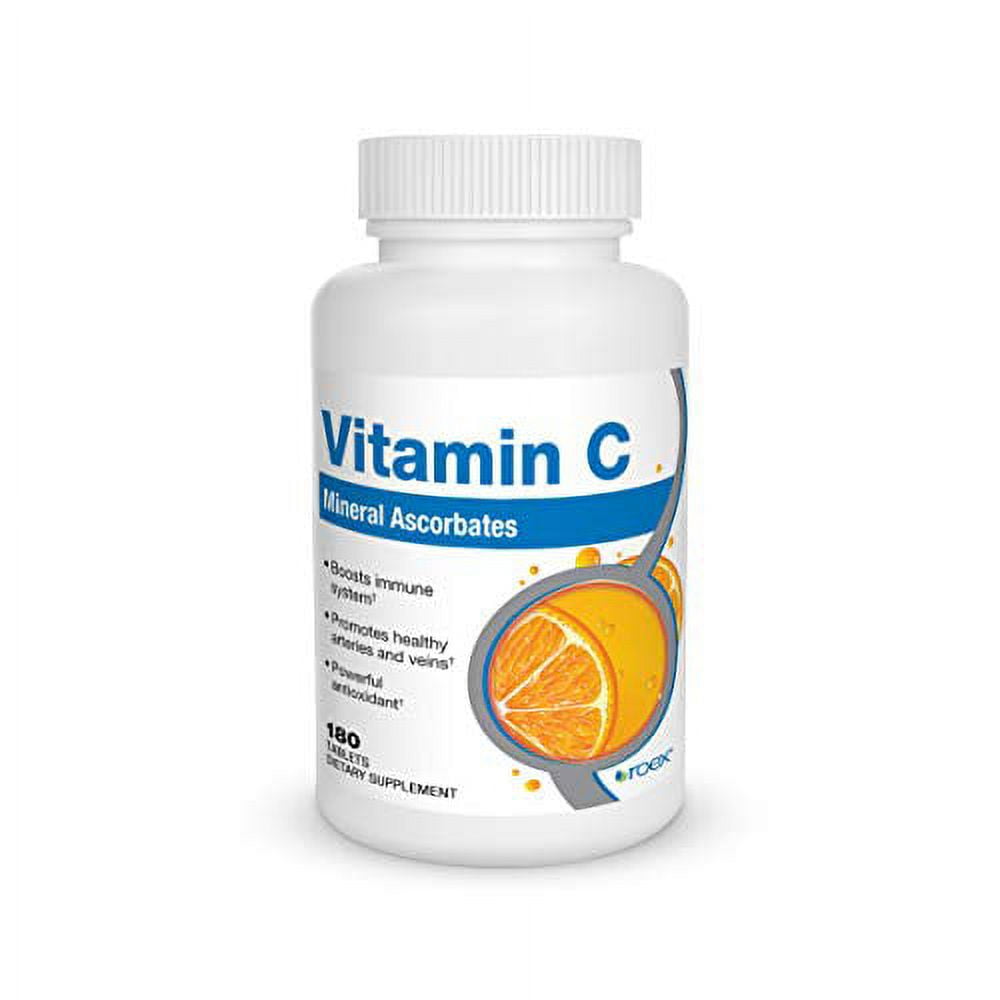 Roex Vitamin C Mineral Ascorbates Tablets, 180 Count - Walmart.com