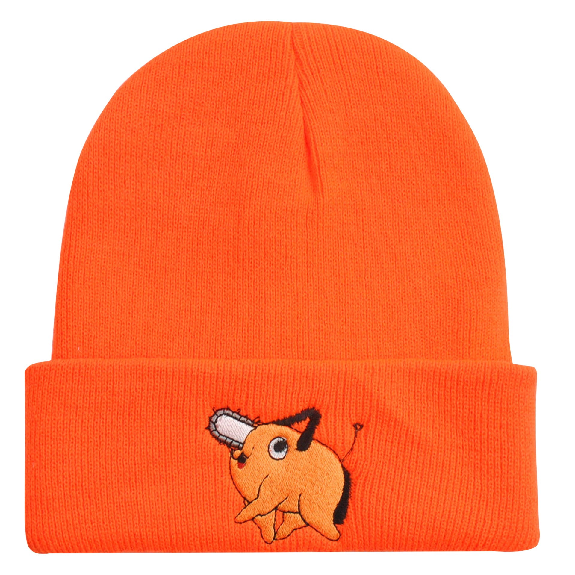 Roffatide Anime Chainsaw Man Beanie Hat Pochita Denji Skull Caps Winter ...