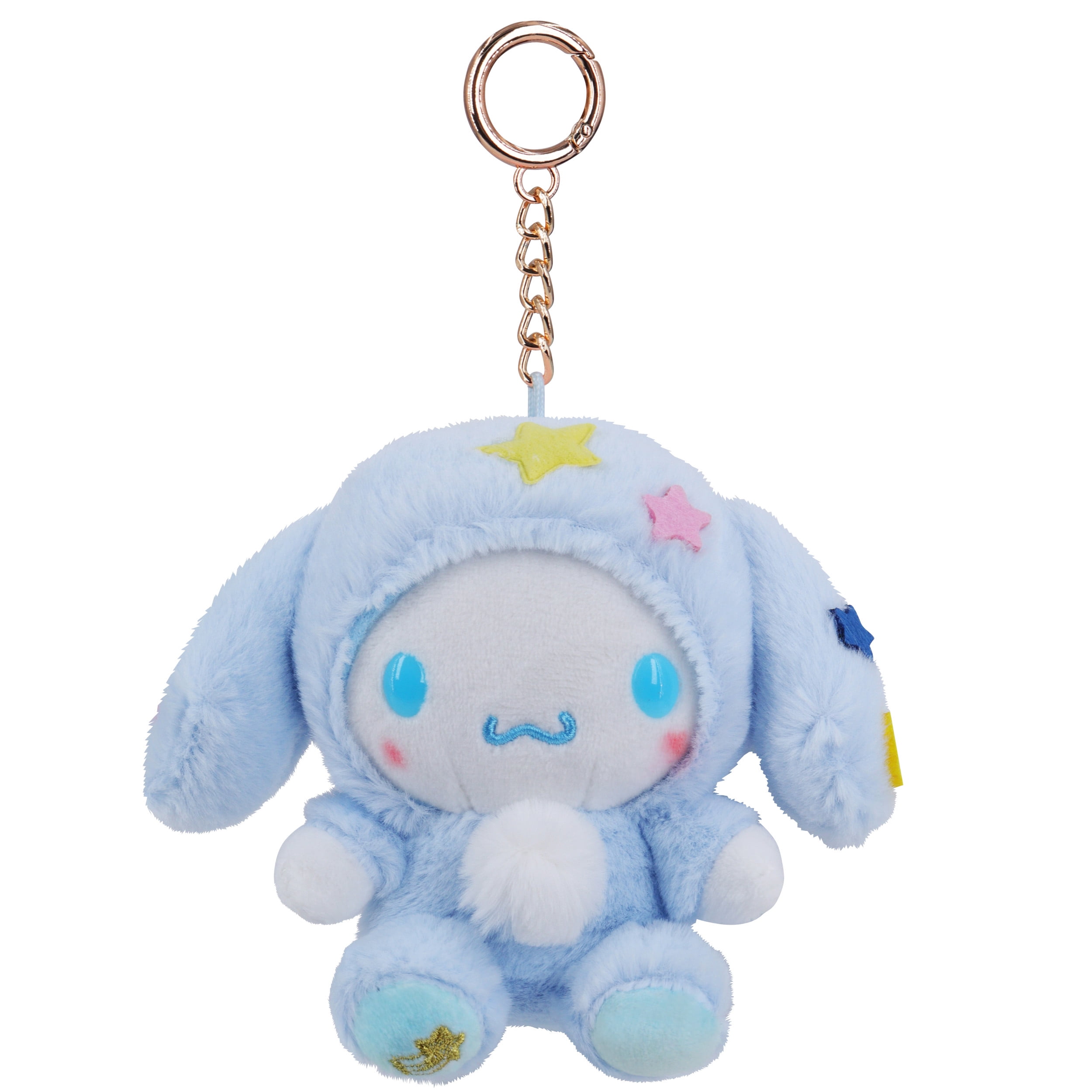 Roffatide Anime Cinnamoroll Keychain Plush Stuffed Key chain Kawaii ...